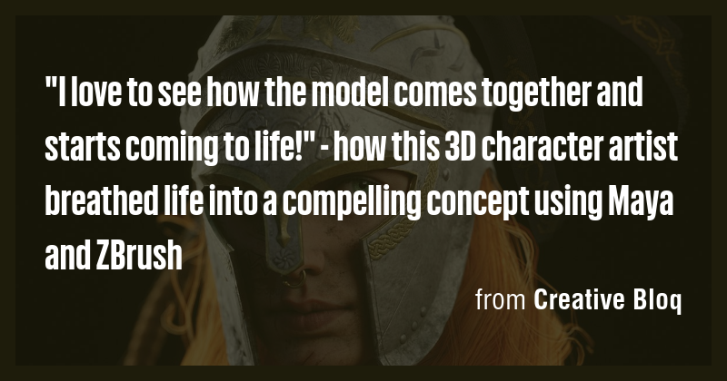 "I love to see how the model comes together and starts coming to life ...