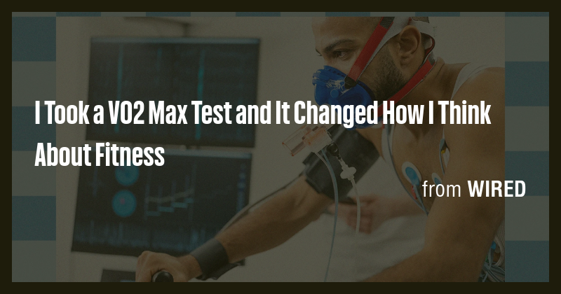 I Took a VO2 Max Test and It Changed How I Think About Fitness - Briefly