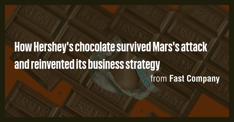 How Hershey's chocolate survived Mars's attack and reinvented its ...