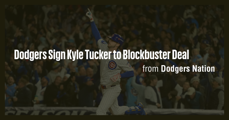 Dodgers Sign Kyle Tucker to Blockbuster Deal - Briefly