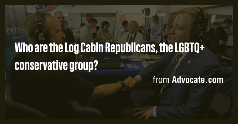 Who are the Log Cabin Republicans, the LGBTQ+ conservative group? - Briefly
