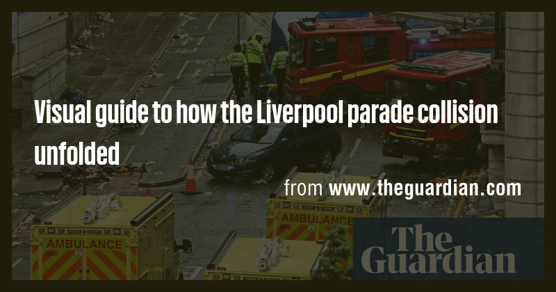 Visual guide to how the Liverpool parade collision unfolded - Briefly