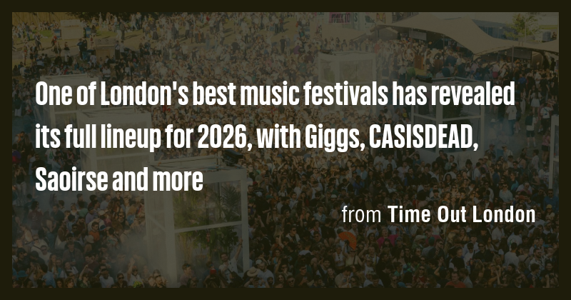 One of London's best music festivals has revealed its full lineup for ...