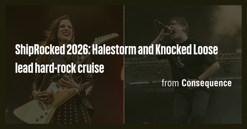 ShipRocked 2026: Halestorm and Knocked Loose lead hard-rock cruise ...