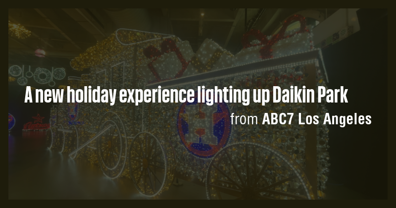 A new holiday experience lighting up Daikin Park - Briefly