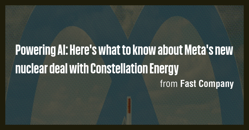 Powering AI: Here's what to know about Meta's new nuclear deal with ...
