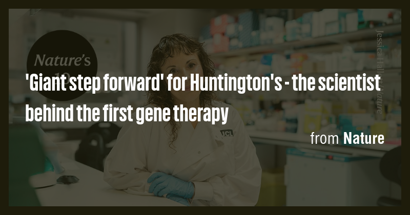 'Giant step forward' for Huntington's - the scientist behind the first ...