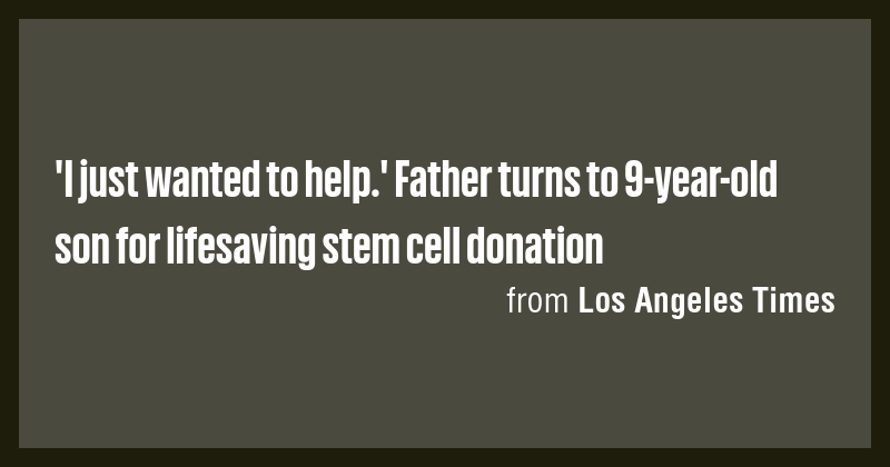 'I just wanted to help.' Father turns to 9-year-old son for lifesaving ...