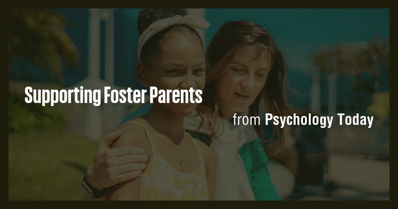 Supporting Foster Parents - Briefly
