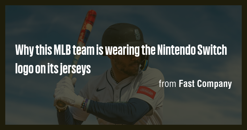 Why this MLB team is wearing the Nintendo Switch logo on its jerseys ...
