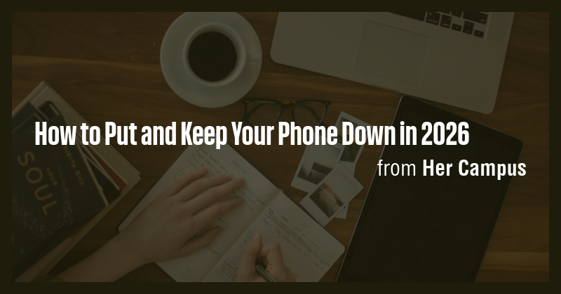 How to Put and Keep Your Phone Down in 2026 - Briefly