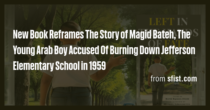 New Book Reframes The Story of Magid Bateh, The Young Arab Boy Accused ...