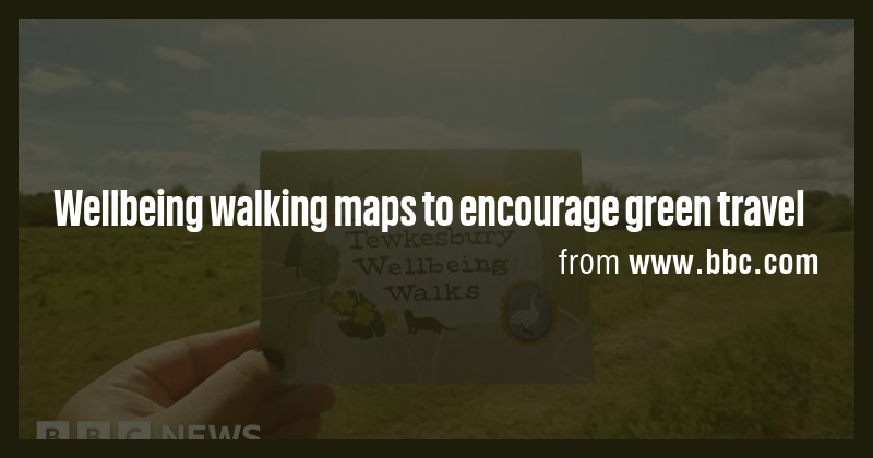 Wellbeing walking maps to encourage green travel - Briefly