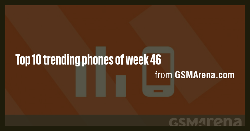 Top 10 trending phones of week 46 - Briefly