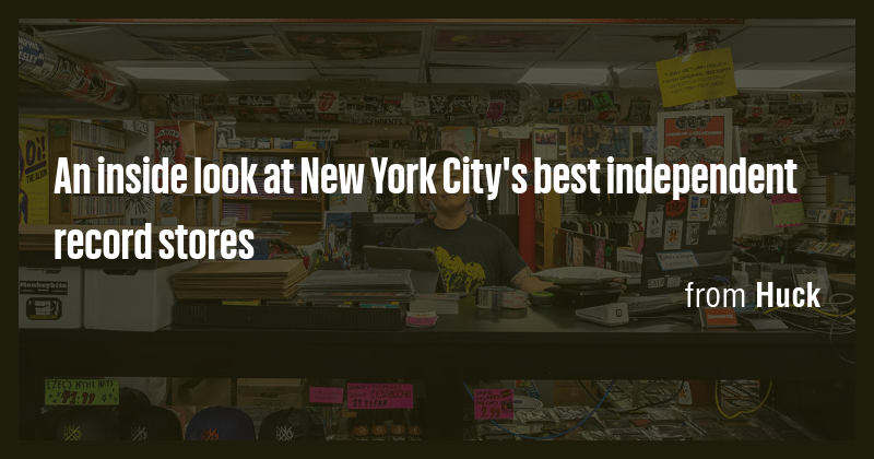 An inside look at New York City's best independent record stores - Briefly