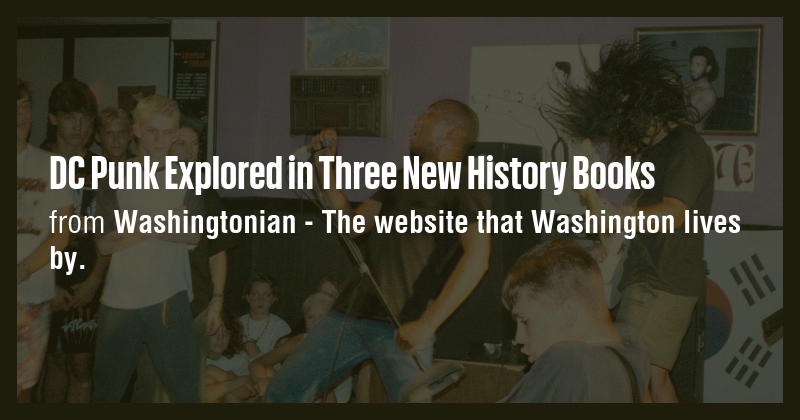 DC Punk Explored in Three New History Books - Briefly