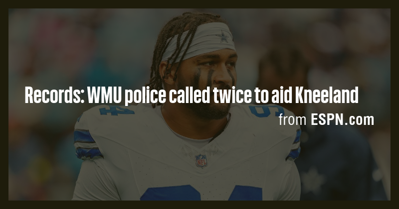 Records: WMU police called twice to aid Kneeland - Briefly