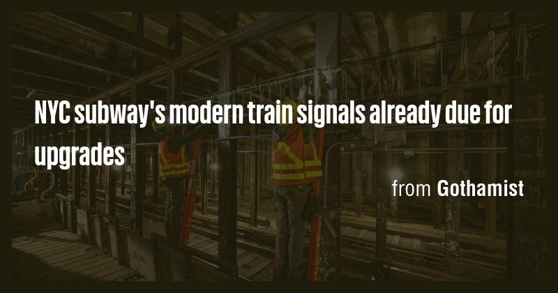NYC subway's modern train signals already due for upgrades - Briefly