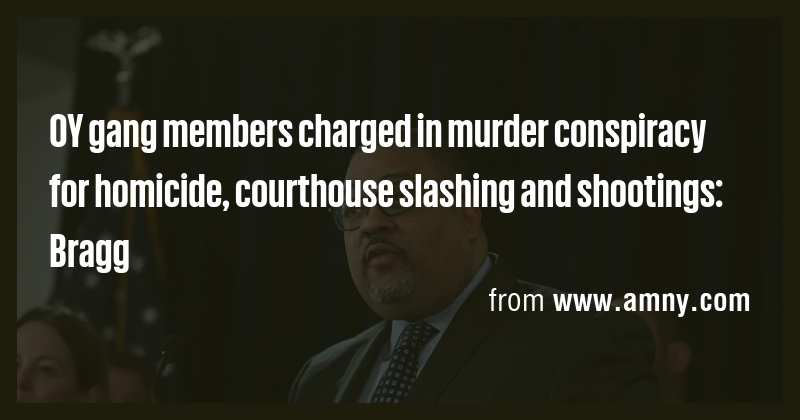 OY gang members charged in murder conspiracy for homicide, courthouse ...