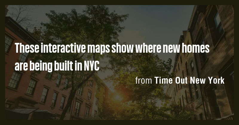 These interactive maps show where new homes are being built in NYC ...