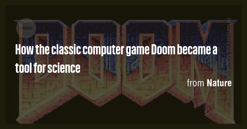 How the classic computer game Doom became a tool for science - Briefly