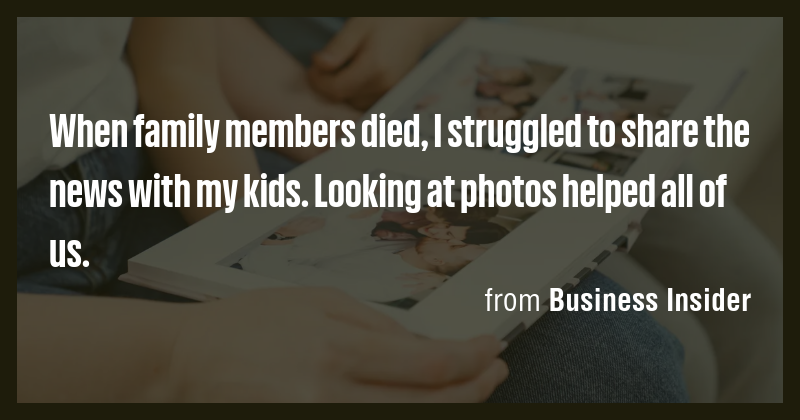 When family members died, I struggled to share the news with my kids ...