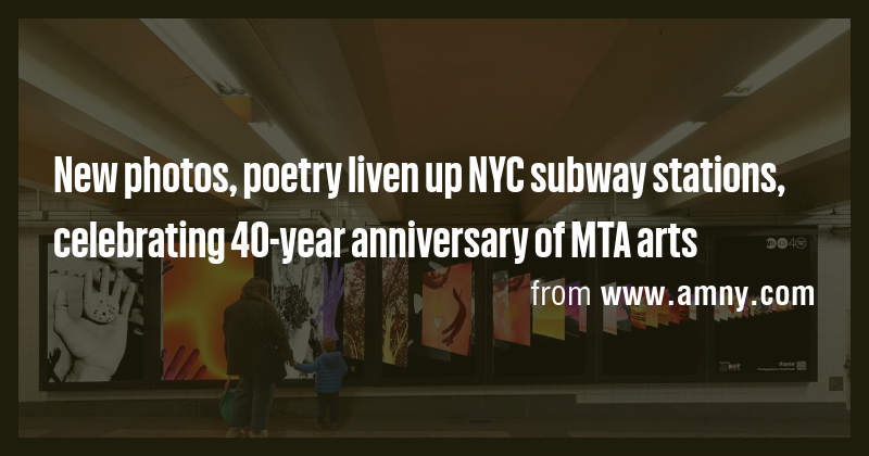 New photos, poetry liven up NYC subway stations, celebrating 40-year ...