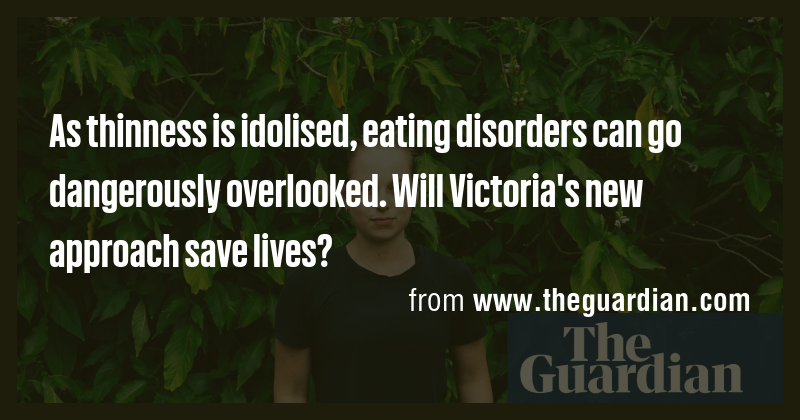 As thinness is idolised, eating disorders can go dangerously overlooked ...
