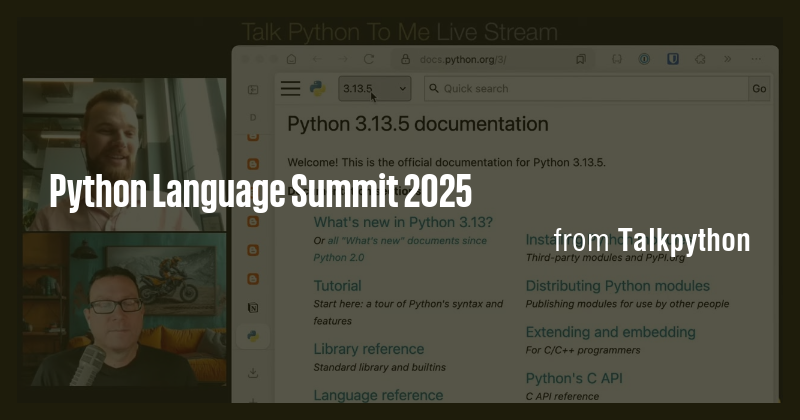Python Language Summit 2025 Briefly