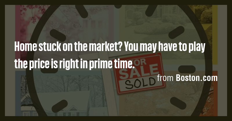 Home stuck on the market? You may have to play the price is right in ...