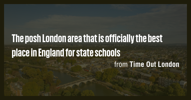 The posh London area that is officially the best place in England for ...