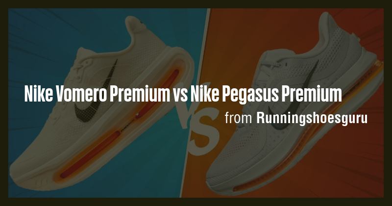 Nike Vomero Premium vs Nike Pegasus Premium - Briefly