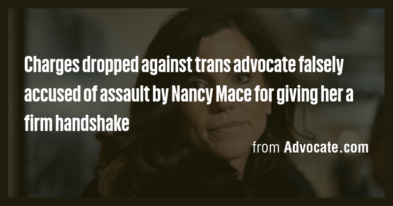 Charges dropped against trans advocate falsely accused of assault by ...