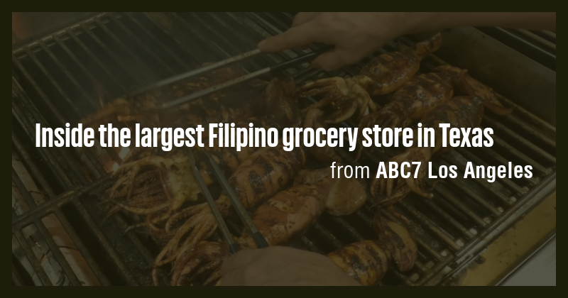 Inside the largest Filipino grocery store in Texas - Briefly