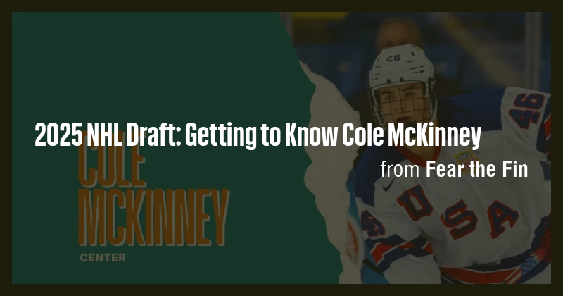 2025 NHL Draft: Getting to Know Cole McKinney - Briefly