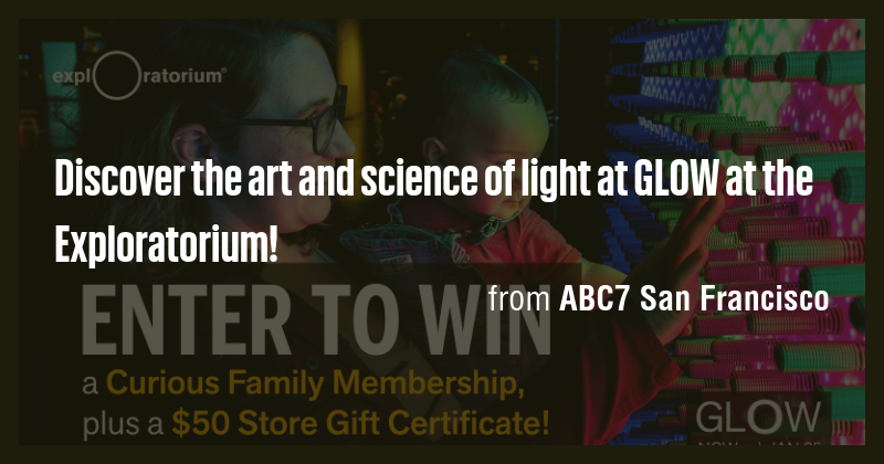 Discover the art and science of light at GLOW at the Exploratorium ...