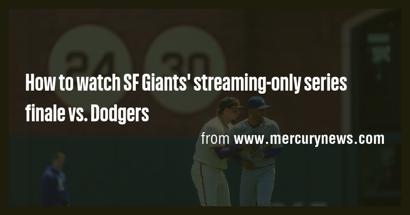 How To Watch Sf Giants On Tv Today