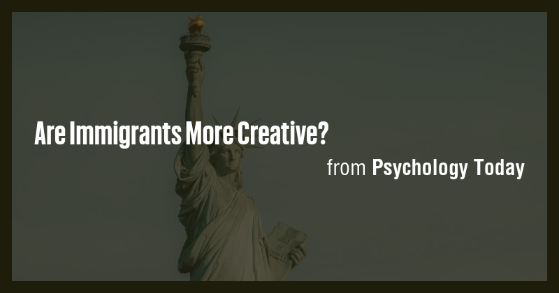 Are Immigrants More Creative? - Briefly