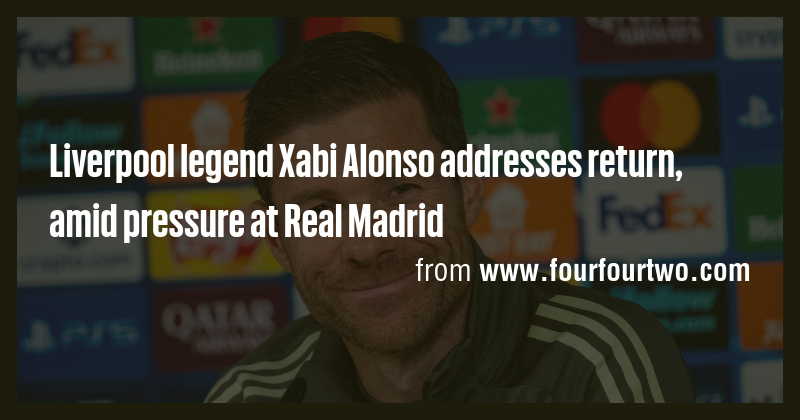 Liverpool legend Xabi Alonso addresses return, amid pressure at Real ...