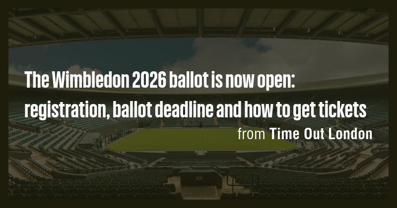 The Wimbledon 2026 ballot is now open: registration, ballot deadline ...