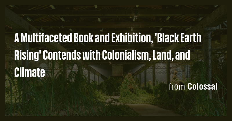 A Multifaceted Book and Exhibition, 'Black Earth Rising' Contends with ...