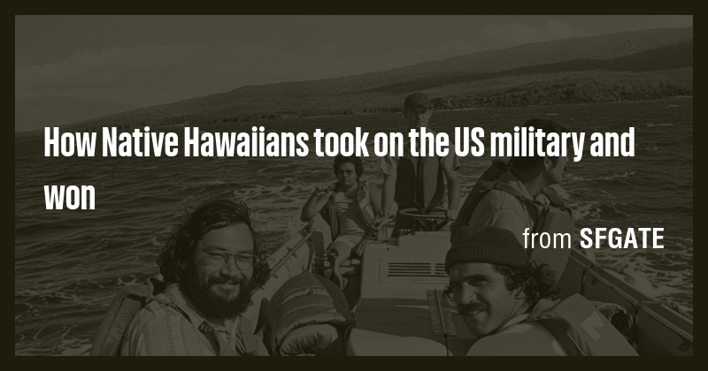 How Native Hawaiians took on the US military and won - Briefly