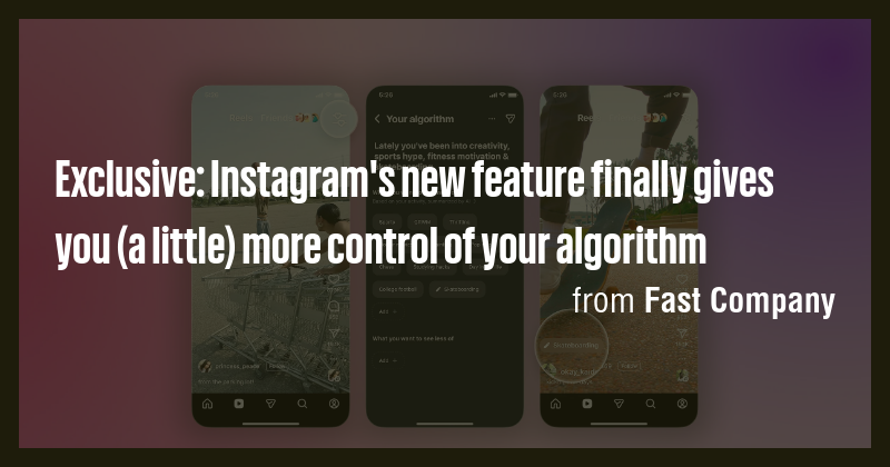 Exclusive: Instagram's new feature finally gives you (a little) more ...