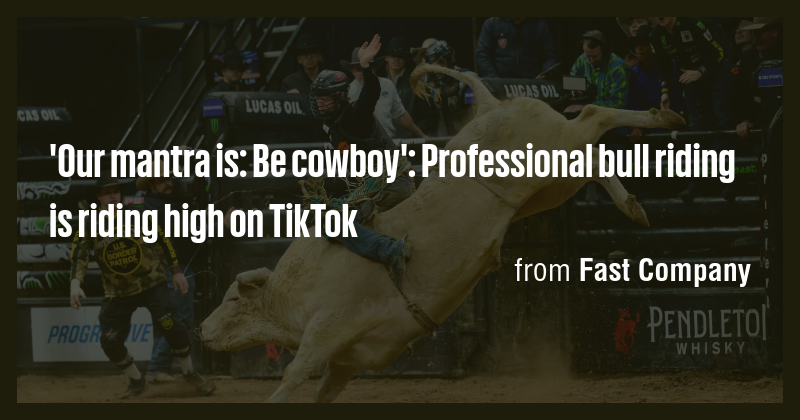 'Our mantra is: Be cowboy': Professional bull riding is riding high on ...
