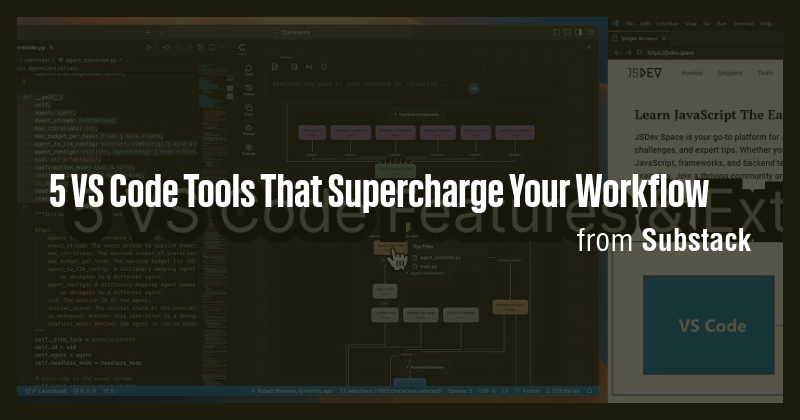 5 VS Code Tools That Supercharge Your Workflow - Briefly