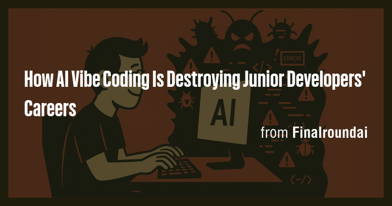How AI Vibe Coding Is Destroying Junior Developers' Careers - Briefly