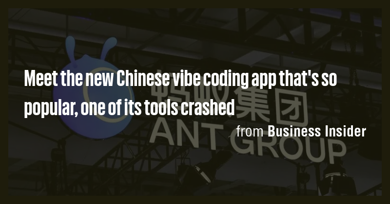 Meet the new Chinese vibe coding app that's so popular, one of its ...