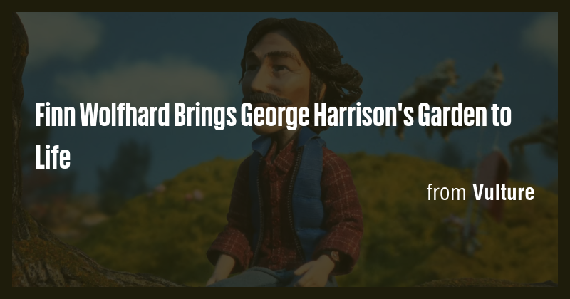 Finn Wolfhard Brings George Harrison's Garden to Life - Briefly