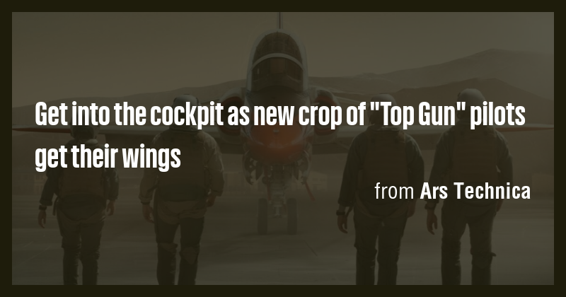 Get into the cockpit as new crop of "Top Gun" pilots get their wings ...