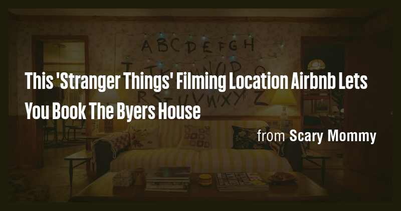 This 'Stranger Things' Filming Location Airbnb Lets You Book The Byers ...